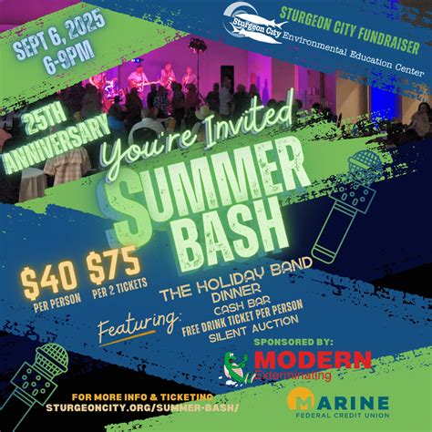 Summer Bash Sturgeon City Summer Bash Sturgeon City