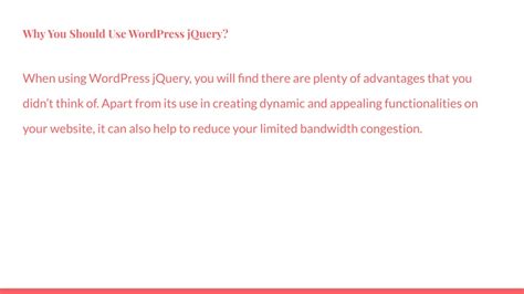 Ppt Adding Jquery To Your Wordpress Website Powerpoint Presentation
