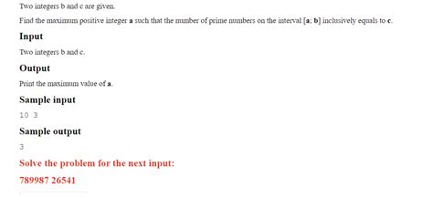 solved two integers b and c are given find the maximum
