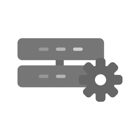 Vector Server Setting Icon 593236 Vector Art At Vecteezy