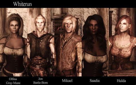 Inhabitants Of Skyrim Npc Overhaul At Skyrim Nexus Mods And Community