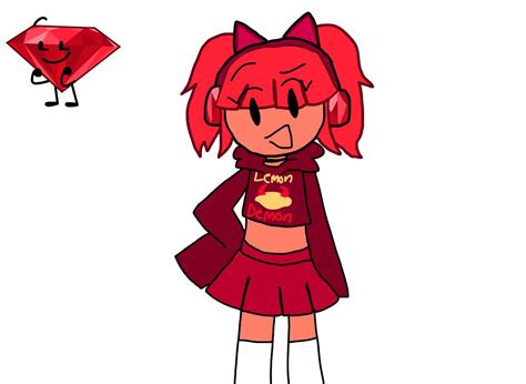 Woah Is That Ruby Bfdi Humanization R Battlefordreamisland