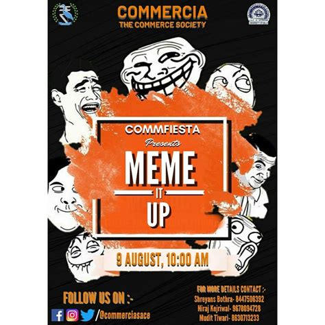 Event Details Of Commfiesta Meme It Up🎉 Meme It Upregistration Is Not