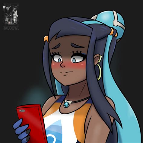Pokemon Nessa Trainer Doodle By Haloowl On Deviantart