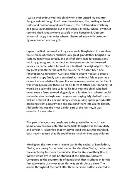 English Oral Presentation Script Our Stories Pdf