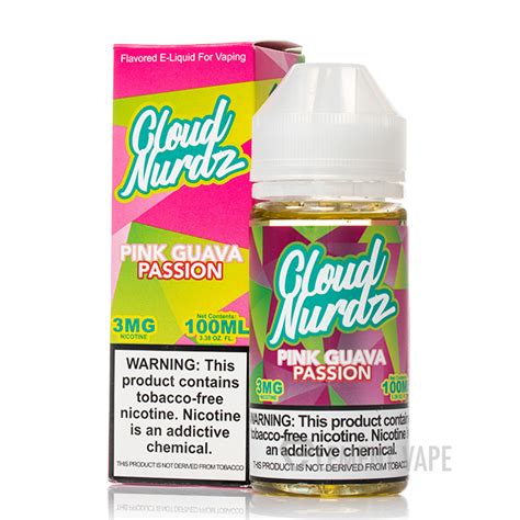 Pink Guava Passion Cloud Nurdz 100ml 1199