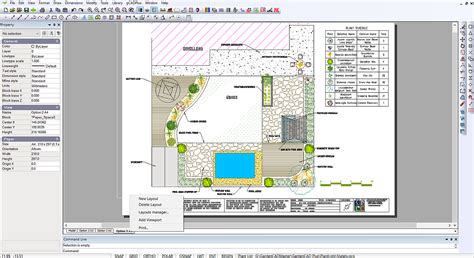 add a new viewport to a layout gcadplus