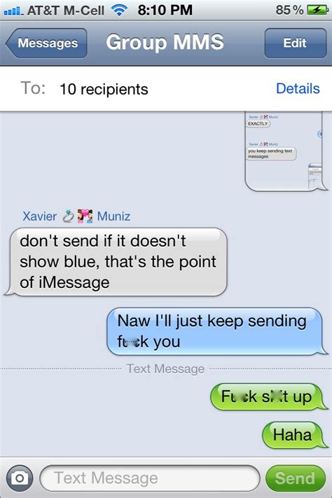 Why Does IMessage Randomly Send As Text I Apple Community