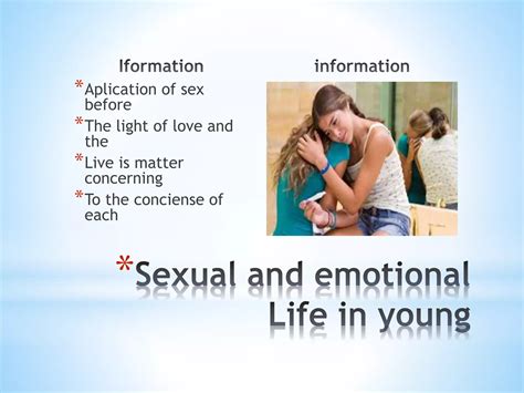 Sex And Yuoth Ppt