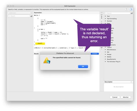 Filemaker 18 Exploring All The While Proofgeist