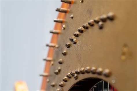 Harp In Close Up Detail Stock Image Image Of Iron 294427289