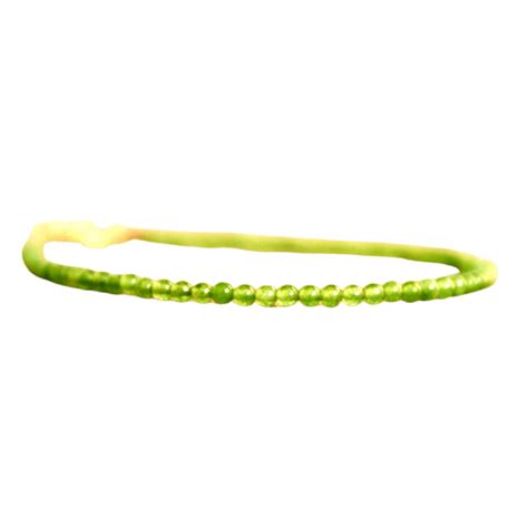 Green Jade 2mm Round Shape Smooth Cut Beads 7 Inch Gold Plated Clasp