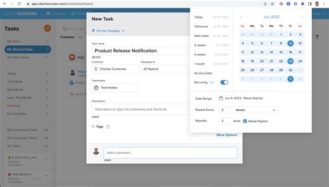 Collaborative Task Management Clientsuccess Help Center