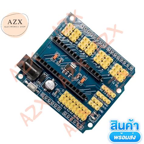พร้อมส่ง บอร์ดขยายขา Arduino Nano 3 0 Shield For Nano 3 0 Shopee