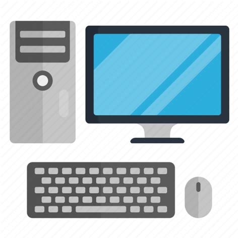 Personal Computer Desktop Device Hardware Pc Monitor Technology Icon Download On Iconfinder