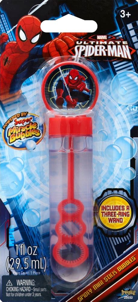Imperial Toy Toy Spiderman Mini Bubble Stick 1 Ct Frys Food Stores
