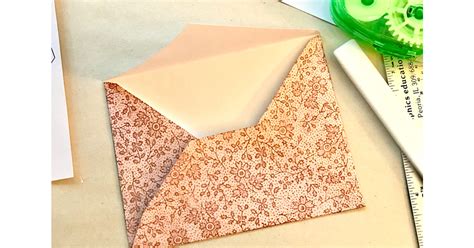How To Make An Envelope With Templates The Graphics Fairy