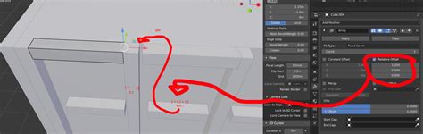 How Do You Calculate Array Modifier With Relative Offset Blender