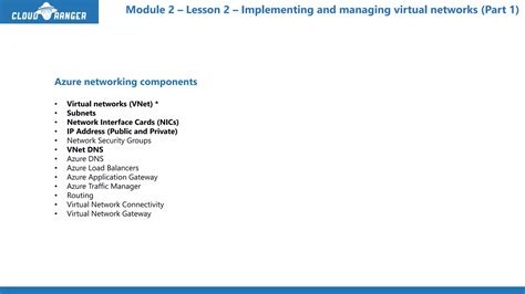 Exam 70 533 Module 2 Lesson 2 Part 1 Implementing And Managing