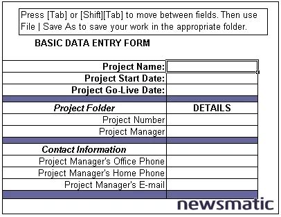 Cómo Crear Un Formulario En Excel Para Usuarios Principiantes NEWSMATIC