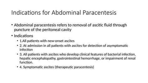 Peritoneal Fluid Analysis Laboratory Interpretationpptx