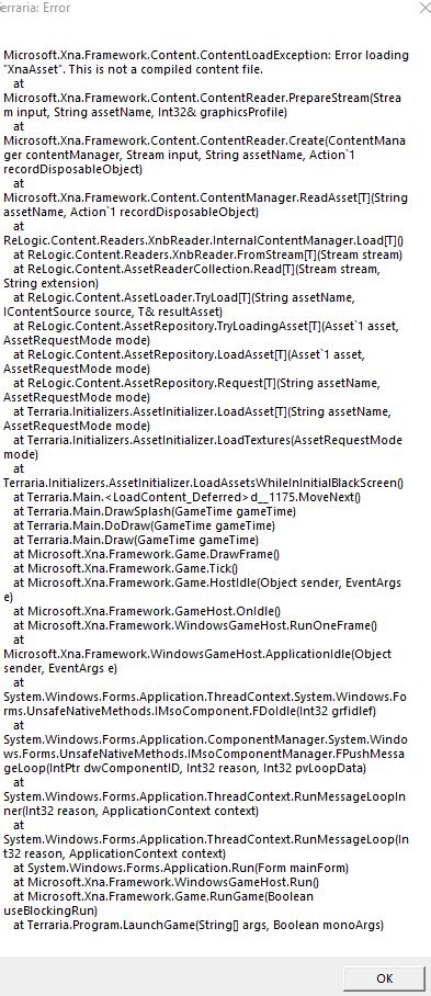 Pc Terraria Crashing On Start Up Terraria Community Forums
