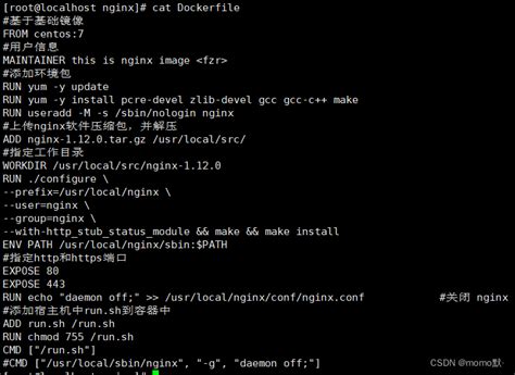 Dockerfile镜像构建实战dockerfie Systemctl Csdn博客