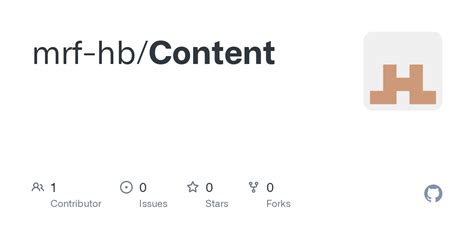 GitHub Mrf Hb Content