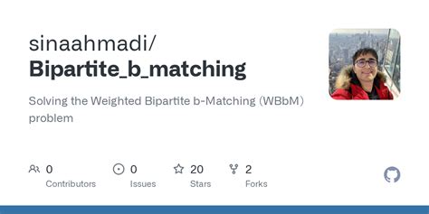 Github Sinaahmadibipartitebmatching Solving The Weighted