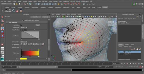 Blending Shapes For Expressions In Maya