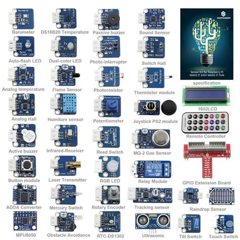 Buy Sunfounder 37 Modules Sensor Kit V20 For