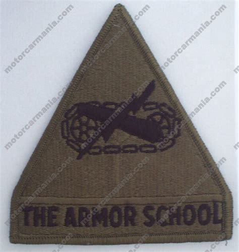 United States Army Armor School Patch 30 0045 Locomotive Logos