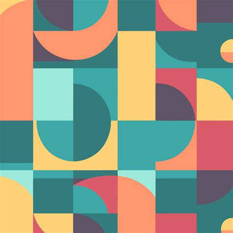Abstract Retro Geometric Pattern Background 25944524 Vector Art At Vecteezy