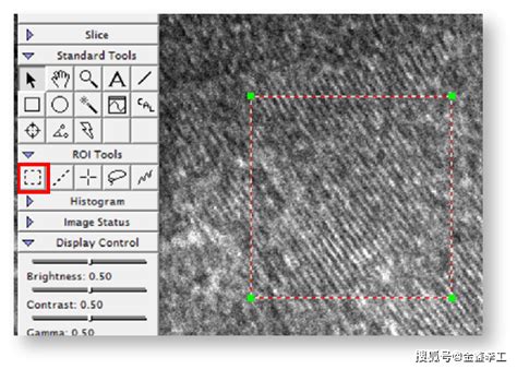 如何用Digital MicrographDM软件分析与处理透射电镜TEM图像测试结果 间距 测量 条纹