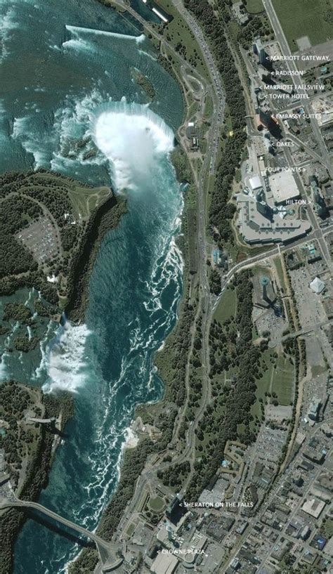 Niagara Falls Fallsview Hotel Map