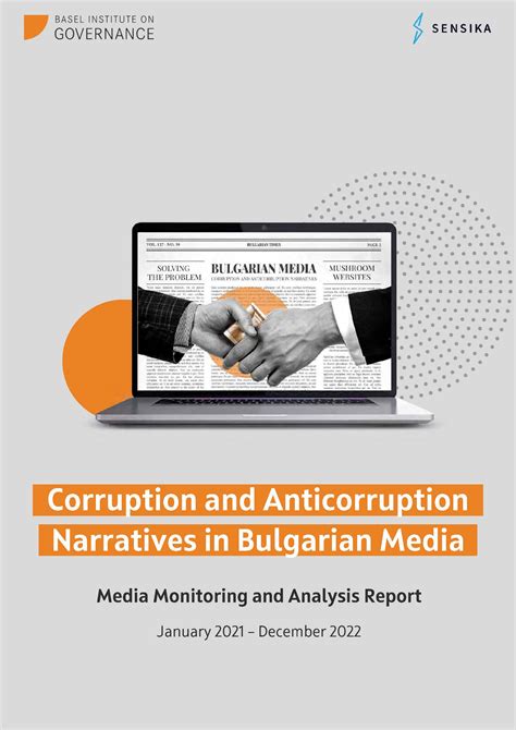 Corruption And Anti Corruption Narratives In Bulgarian Media Media