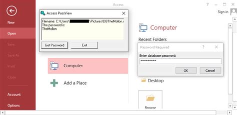 Cara Mengetahui Atau Lupa Password Microsoft Access 2002 2003 Mdb