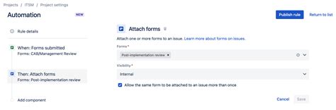 4 New Form Automation Components Jira Service Management
