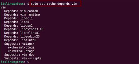 How To Check Dependencies Of A Package In Ubuntu 2204 Its Linux Foss