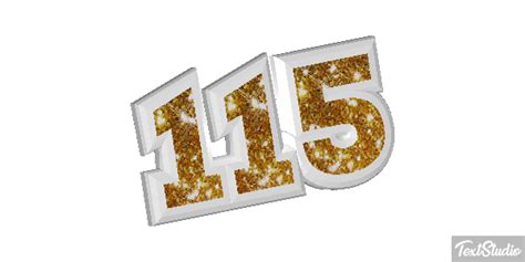 115 Number Animated  Logo Designs
