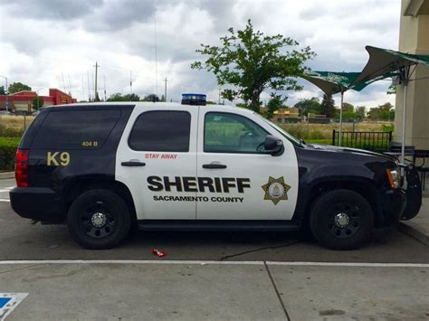 Ca Sacramento County Sheriffs Dept K9 Police Cars Sacramento