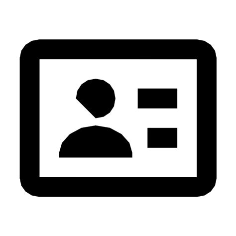 Id Card Vector Svg Icon Svg Repo