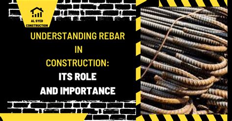 What Is Rebar In Construction