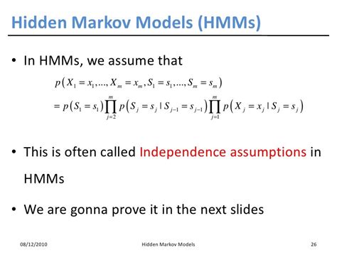 hidden markov models
