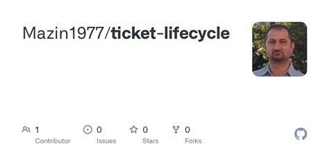 Github Mazin1977ticket Lifecycle