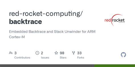 github red rocket computing backtrace embedded backtrace and stack