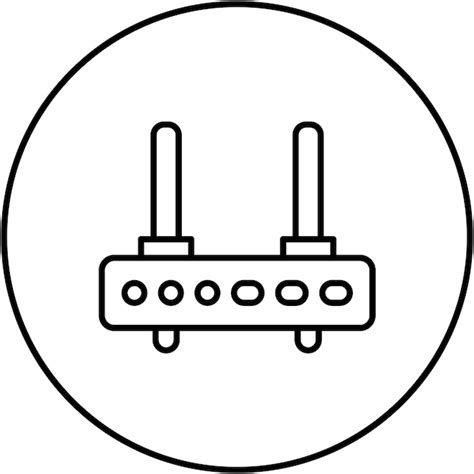 Premium Vector Modem Icon Vector Image Can Be Used For Communication