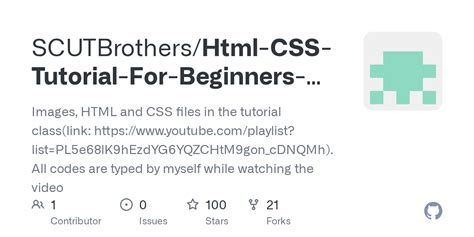 Html Css Tutorial For Beginners Learning Materials Of Youtube Video Simple Parallax