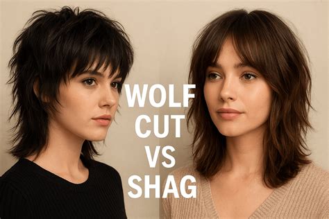 Wolf Cut Vs Shag Whats The Difference And Which Haircut Is Right For