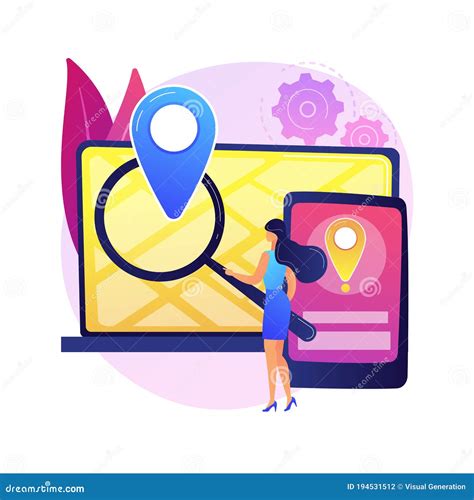 Cross Device Tracking Abstract Concept Vector Illustration Stock Vector Illustration Of
